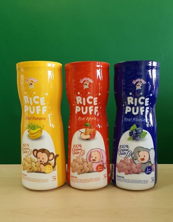 Mommy J Pure Rice Puff (45g) HALAL | Lazada