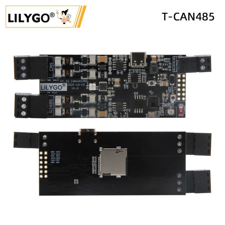 LILYGO® TTGO T-CAN485 ESP32 CAN RS-485 Supports TF Card WIFI Bluetooth Wireless IOT Engineer ...