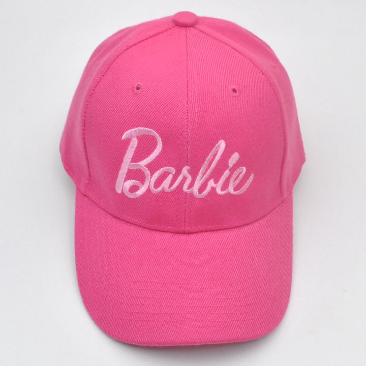 Kids Girl Embroidery Barbie Caps Word Series New Design Sun Visor ...
