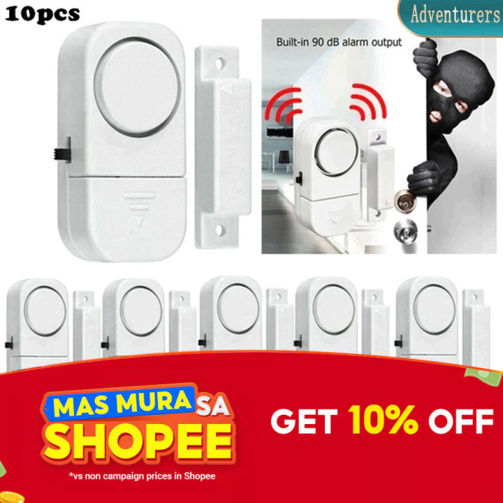 Adventurers Wireless Door and Window Entry Alarm Burglar Alarm Sensor ...