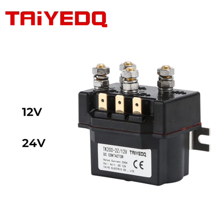 DC Contactor ไฟฟ้า Winch ย้อนกลับ Transfer Contactors 12V 24V 200A TK ... DC Contactor ไฟฟ้า Winch ย้อนกลับ Transfer Contactors 12V 24V 200A TK ...