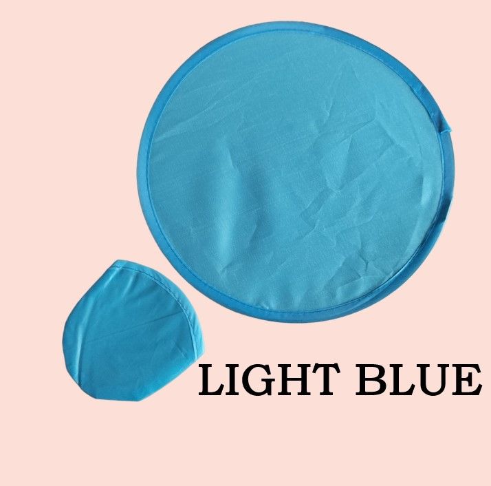 1pc Round Foldable Fan Plain Nylon Colorful Frisbee Fan | Lazada PH