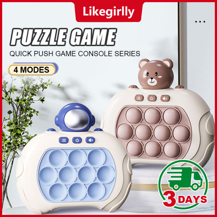 Pop It Machine Game Movement Brain Game Children Toys Quick Push Pop it ...