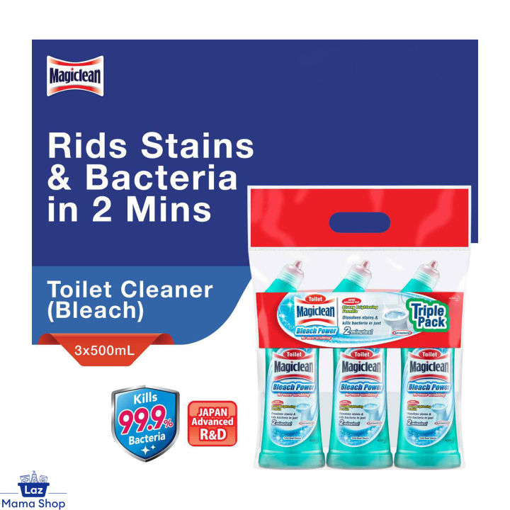 Magiclean Toilet Bleach 3 Pack | Lazada Singapore