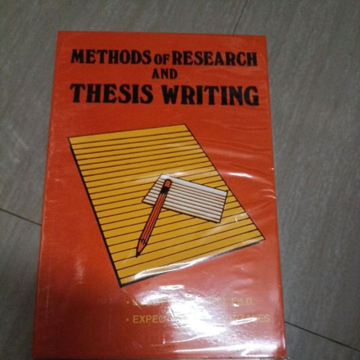 Methods of Research and Thesis Writing | Lazada PH