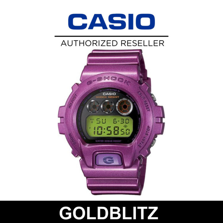 Casio DW-6900NB-4 Bubble Gum Purple Resin Band Men's Watch | Lazada