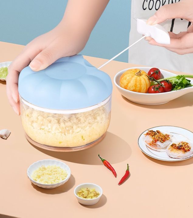 [🇸🇬SG Ready Stock]Garlic Blender (Manual Blender / Pull String Blender ...