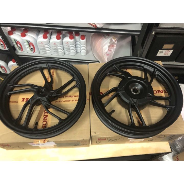 Honda Genuine Mag Wheels for Click 150 V2 Black Sold Separately | Lazada PH