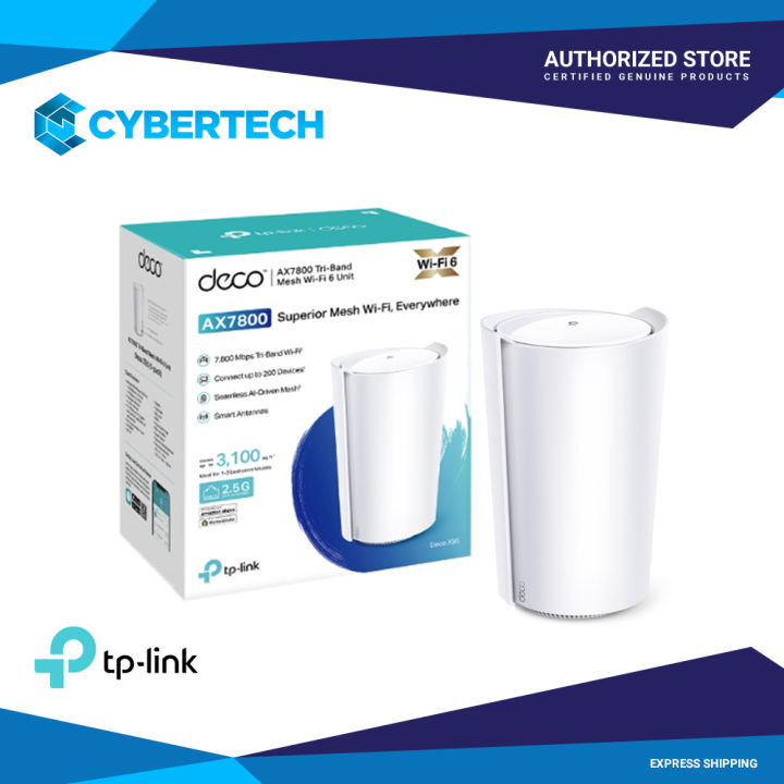 Tp-Link Deco X95 AX7800 Tri-Band Mesh WiFi 6 System | Lazada PH