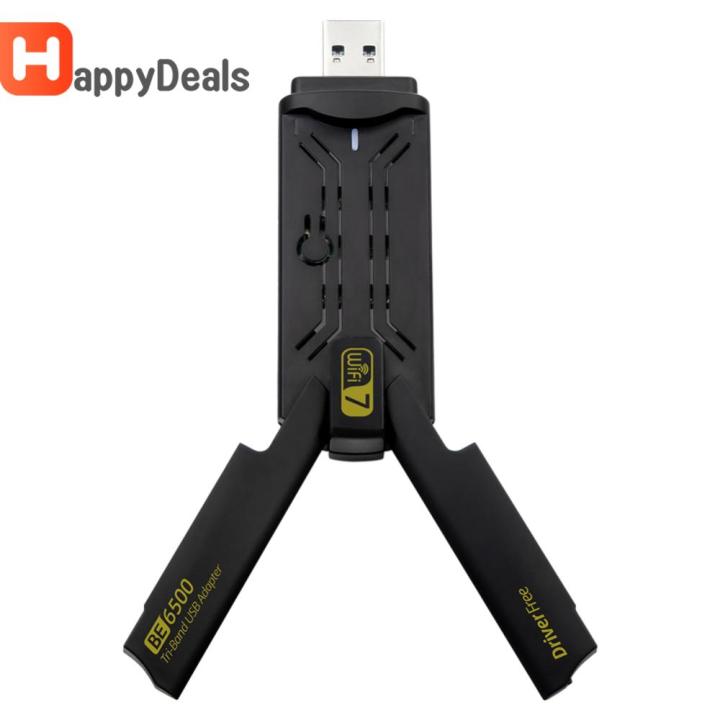 6500Mbps WiFi 7 USB WiFi Adapter Wireless Network Card Driver Free ...