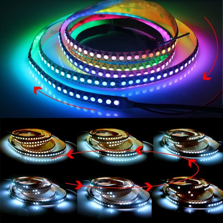 ws2812b Addressable 5050 RGB LED Strip Light WS2811 WS2812 30/60/144 ...