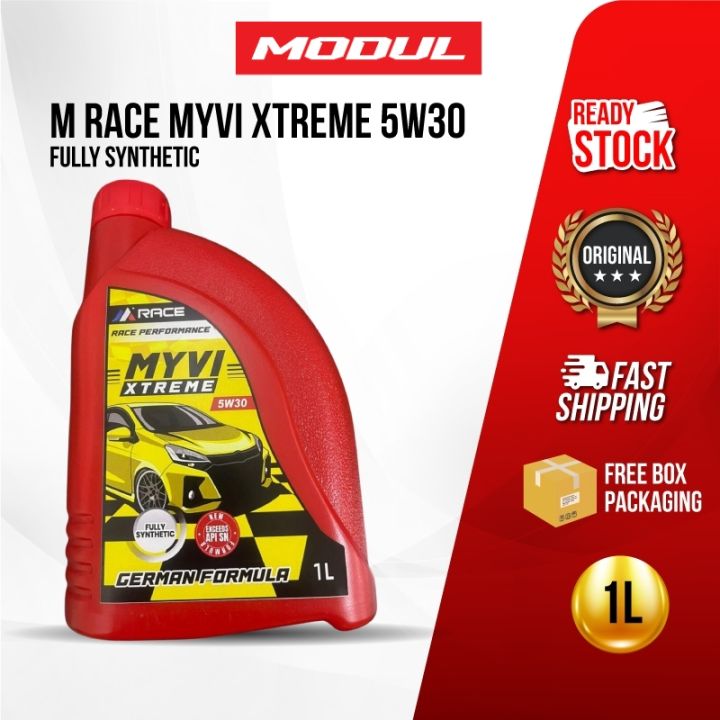 M Race Myvi Extreme 5w30 (1L) Fully Synthetic Car Engine Oil | Lazada