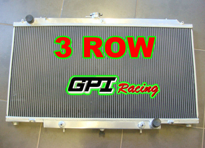 GPI alloy Aluminum Radiator FOR Fit NISSAN GU PATROL Y61 PETROL 4.5L AT ...