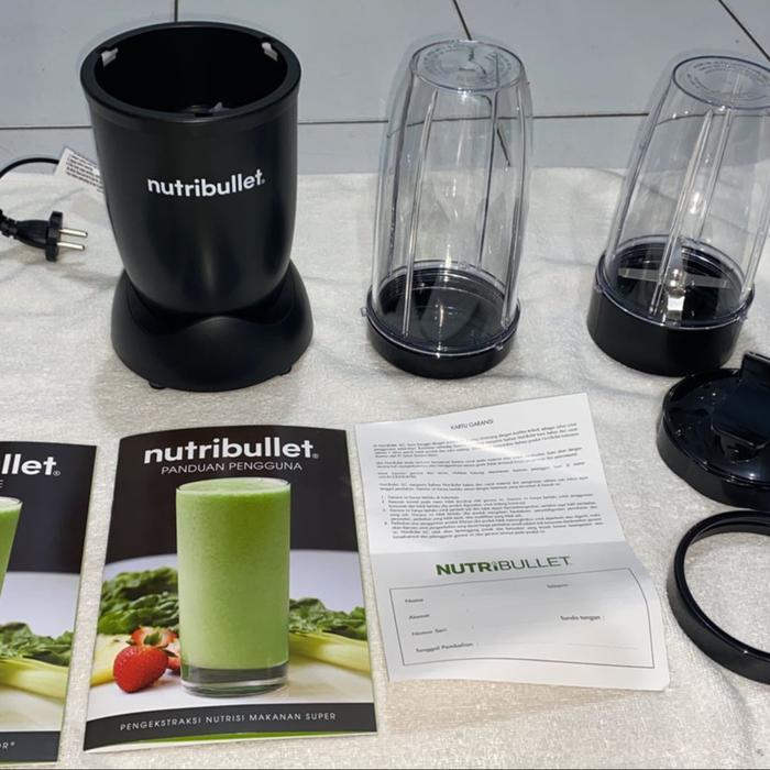 Nutribullet Pro 900 W Blender - Nutri bullet Pro 900W - Original - Matte Black | Lazada Indonesia
