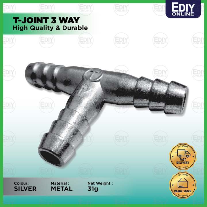【NEW】 Gas T Joint Hose Connector 3 Way Nozzle Extension Extender ...