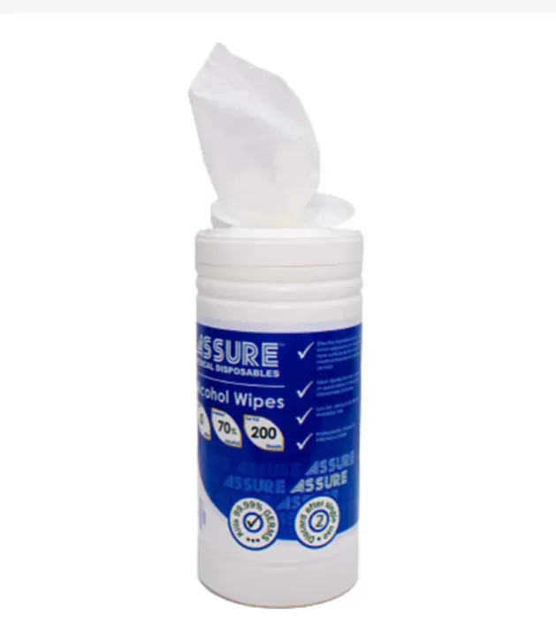 ASSURE ALCOHOL WIPES IPAW2025, 20CM X 25CM 200PC/TUB (exp Dec 2026 ...