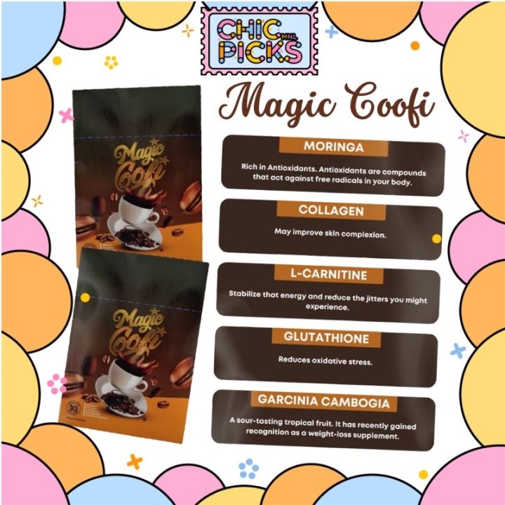 Hope and Beauty Magic Coofi with Moringa Glutathione and Collagen ...