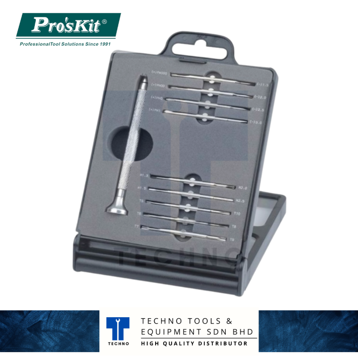 ProsKit SD-9811 18-In-1 Precision Screwdriver Set | Lazada