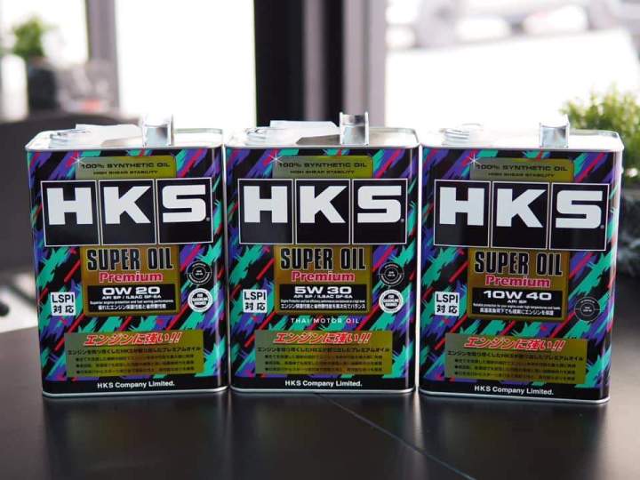 Original HKS Super Oil Premium 0W20 100% Synthetic Engine Oil 4L Fully ...