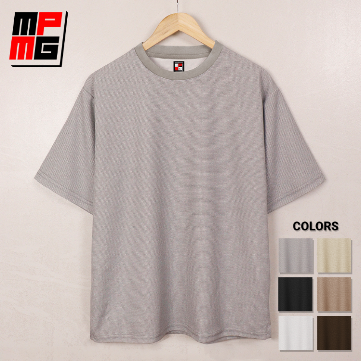 MPMG Waffle Basic Shirt Oversized Tshirt Unisex | Lazada PH