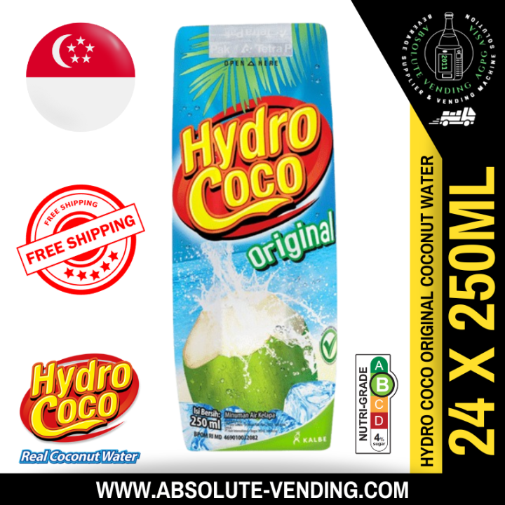 HYDROCOCO Coconut Water 250ML X 24 (TETRA) | Lazada Singapore