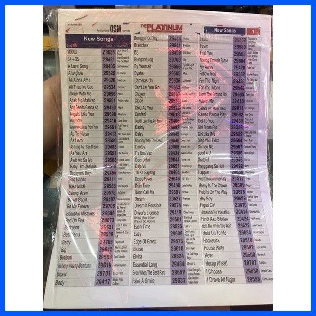 COD ﹊ ☾ The Platinum Complete Songlist Only for Reyna, Reyna 2, Reyna 3c, Reyna 3, TXBMB Series ...