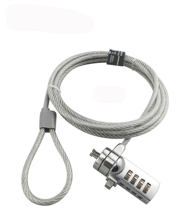 Laptop Computer Lock Wire Anti-Cut Ati-Theft Cable 1.5M Password Type ...