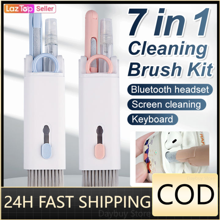 7In1 Computer Keyboard Cleaner Brush Kit Earphone Cleaning Pen For ...