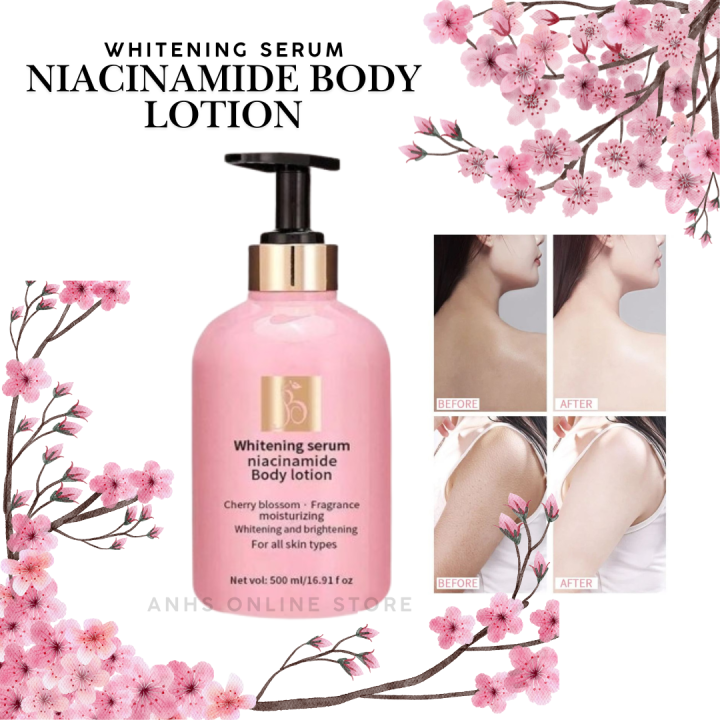 Effective Yuuko Sakura/Whitening Serum Niacinamide Body Lotion Sakura ...