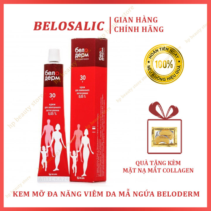 Kem Bôi Đa Năng Beloderm Nga 30g - Hỗ Trợ Các Vấn Đề Về Da Mẩn Ngứa, Da ...