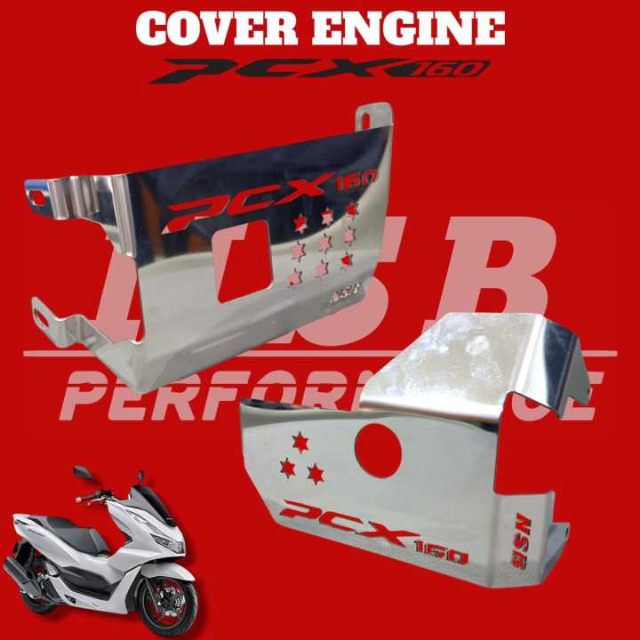 COVER ENGINE PELINDUNG MESIN PCX 160 ENGINE GUARD PELINDUNG BAWAH MESIN ...
