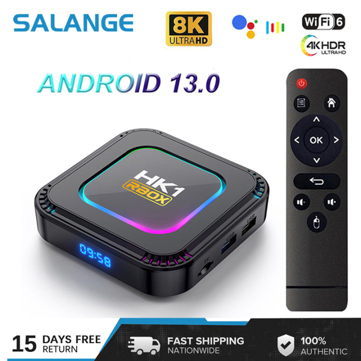 Salange HK1 RBOX K8 Android 13 RK3528 128GB 64GB 32GB 16GB 2.4G 5G WIFI ...