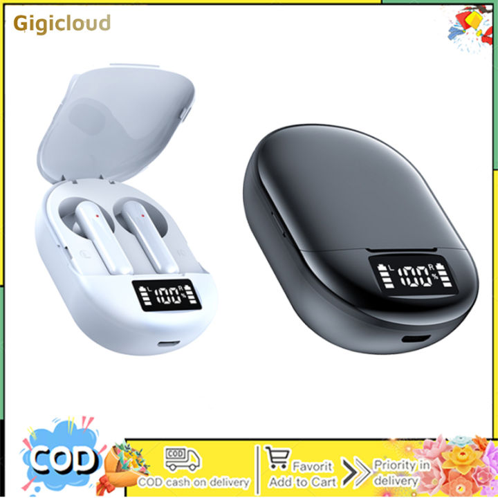 K40 Wireless Earbuds Ultra Long Playtime Headphones With Charging Case ...