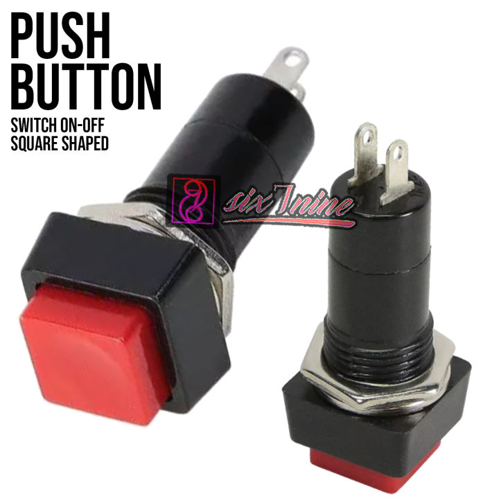 Push Button Switch ON-OFF 2 Pin Square Shaped | Lazada PH