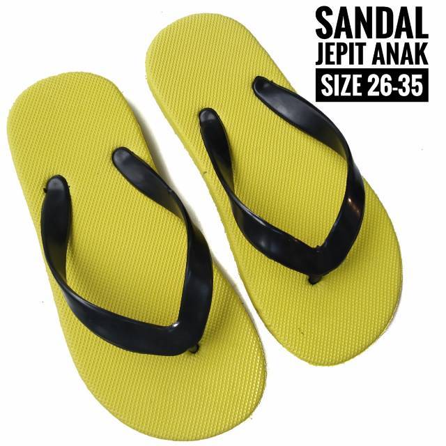 Sandal Anak keren Sendal Jepit Anak Sandal Jepit Polos anak warna ...