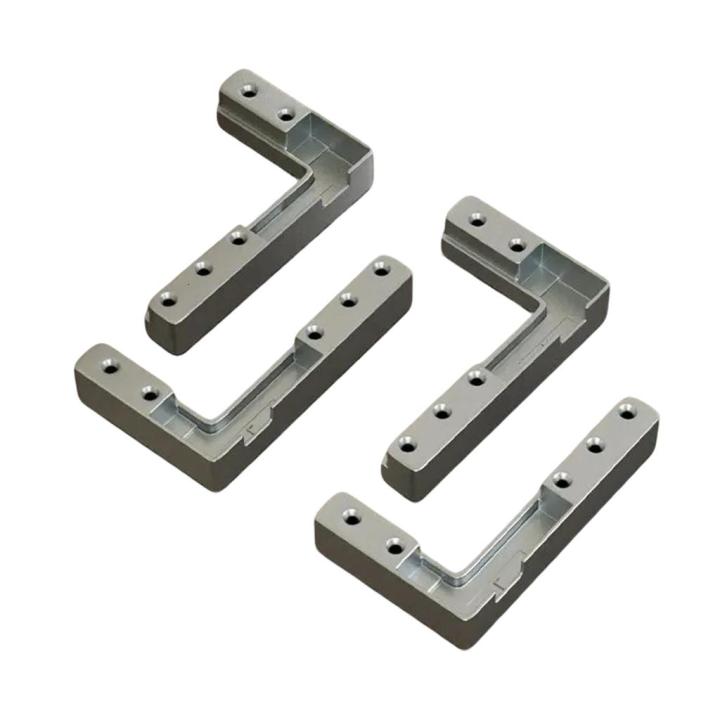 2/4Pcs Aluminum Frame Door Hinge Cabinet Door Hinge Corner Code ...