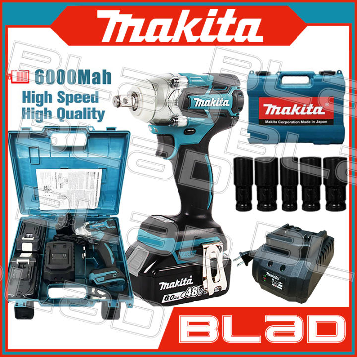 Electric wrench set with socket and battery | Lazada PH