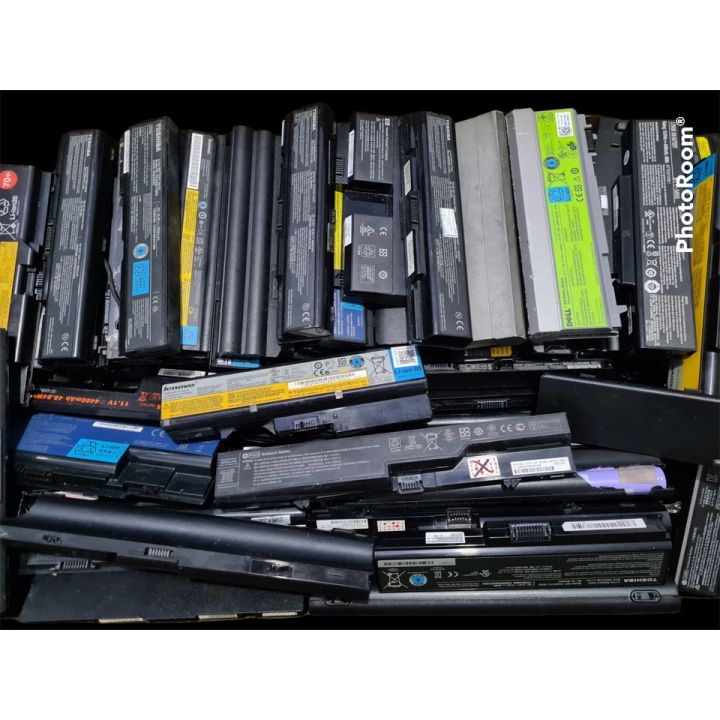 Laptop Lithium ion battery packs with 6 to 12cell assorted brand ...
