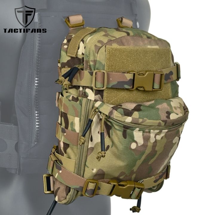 Tactifans Mini Hydration Bag MOLLE Water Back Panel Military Bladder ...