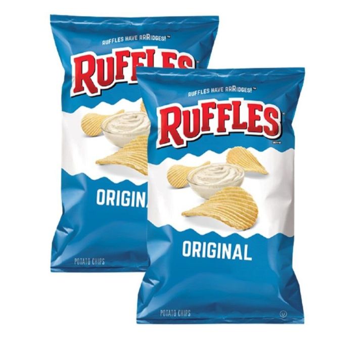 Ruffles Original (USA Imported) รัฟเฟิล มันฝรั่งทอด รสอออริจินัล 184g ...
