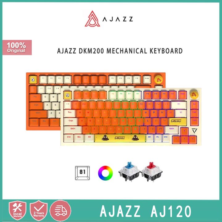Ajazz DKM200 mechanical keyboard,RGB, 81 key, computer, PC, laptop, C ...