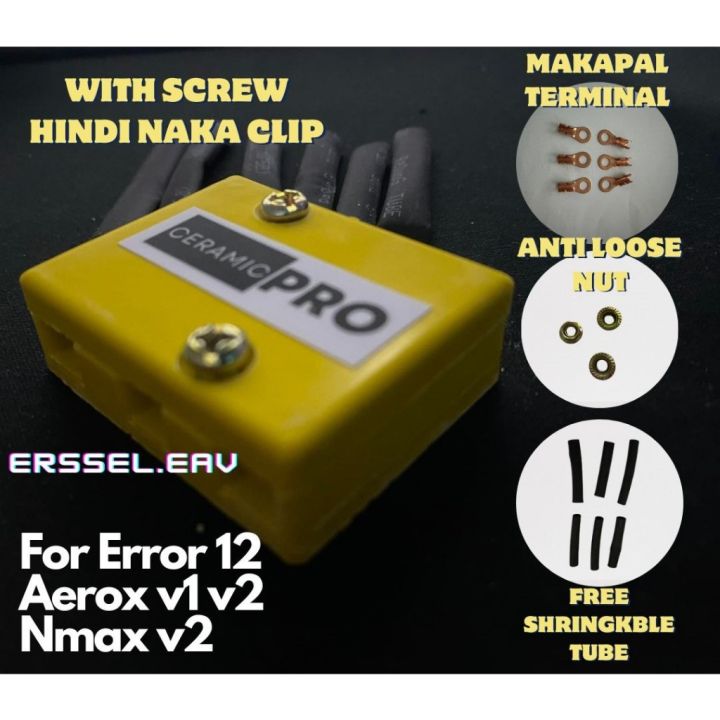 CERAMIC PRO socket for Aerox v1 v2 nmax v2 error 12 new and improved ...