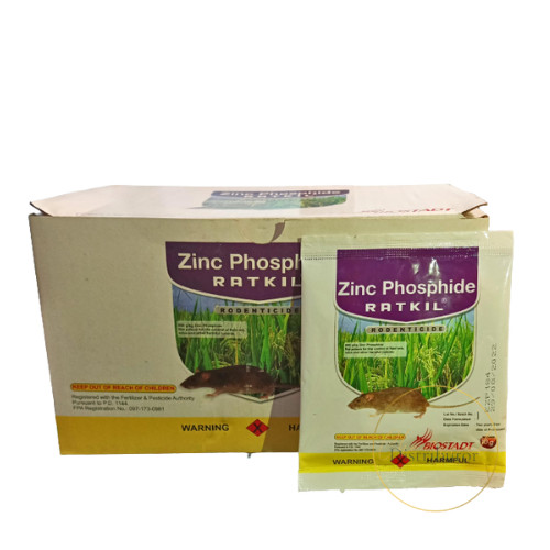 Zinc Phosphide Ratkil 10+1sachets 10Grams Rodenticide 100% Effective ...