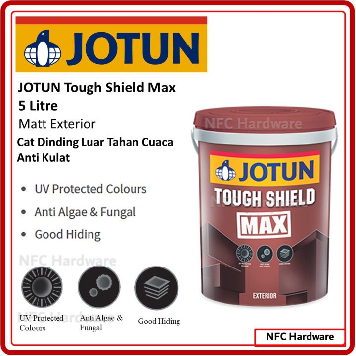 JOTUN Tough Shield Max 5 Litre Matt Exterior | Lazada JOTUN Tough Shield Max 5 Litre Matt Exterior | Lazada