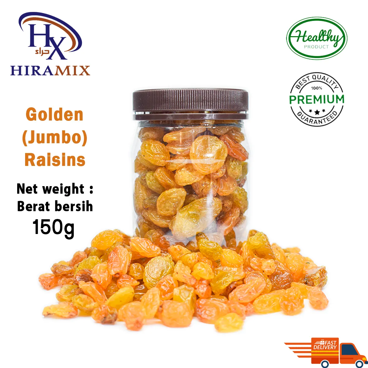 Fresh Organic Raisins | Mix Raisin / Kismis / Black Jumbo / Golden ...
