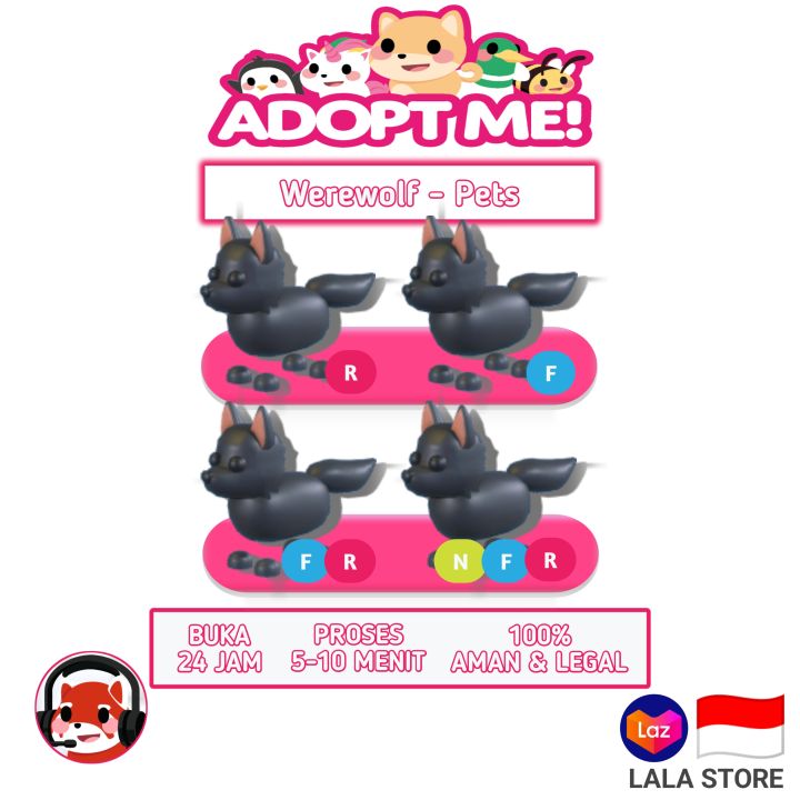 Adopt Me - Werewolf - Roblox | Lazada Indonesia