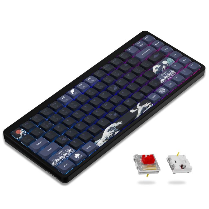 taomujiang XVX L75 Low Profile Wireless Mechanical Keyboard Bluetooth/2 ...
