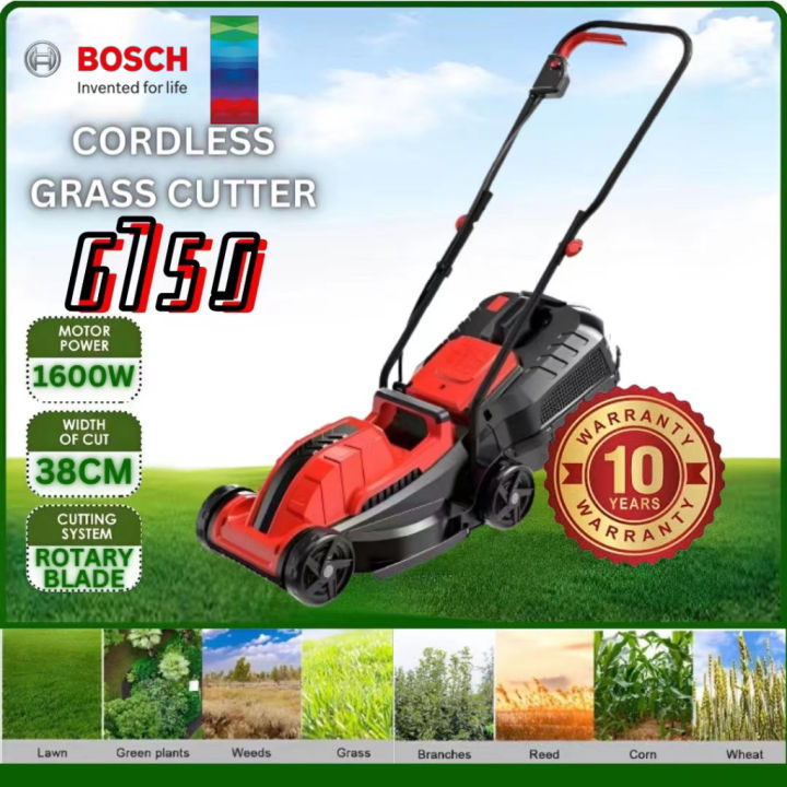 Lawn Mower Grass Cutter G750 Electric Lawn Mower Cart Hand-push lawn ...