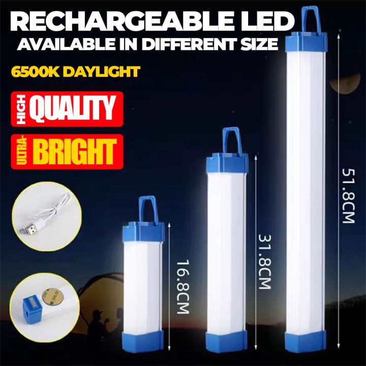 LED EMERGENCY LIGHT TUBE USB CHARGING 20W/40W/60W RECHARGEABLE LED LIGHT LED Camping Light with ...