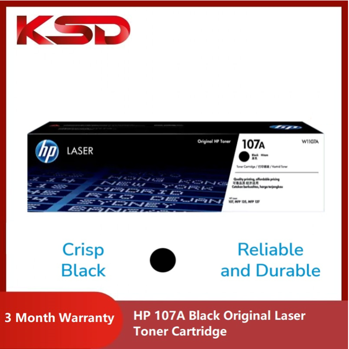 HP 103A/107A/119A Original Laser Toner Cartridge | Lazada